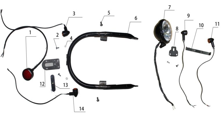Bluroc Legend 125 Lights – HDM Trading