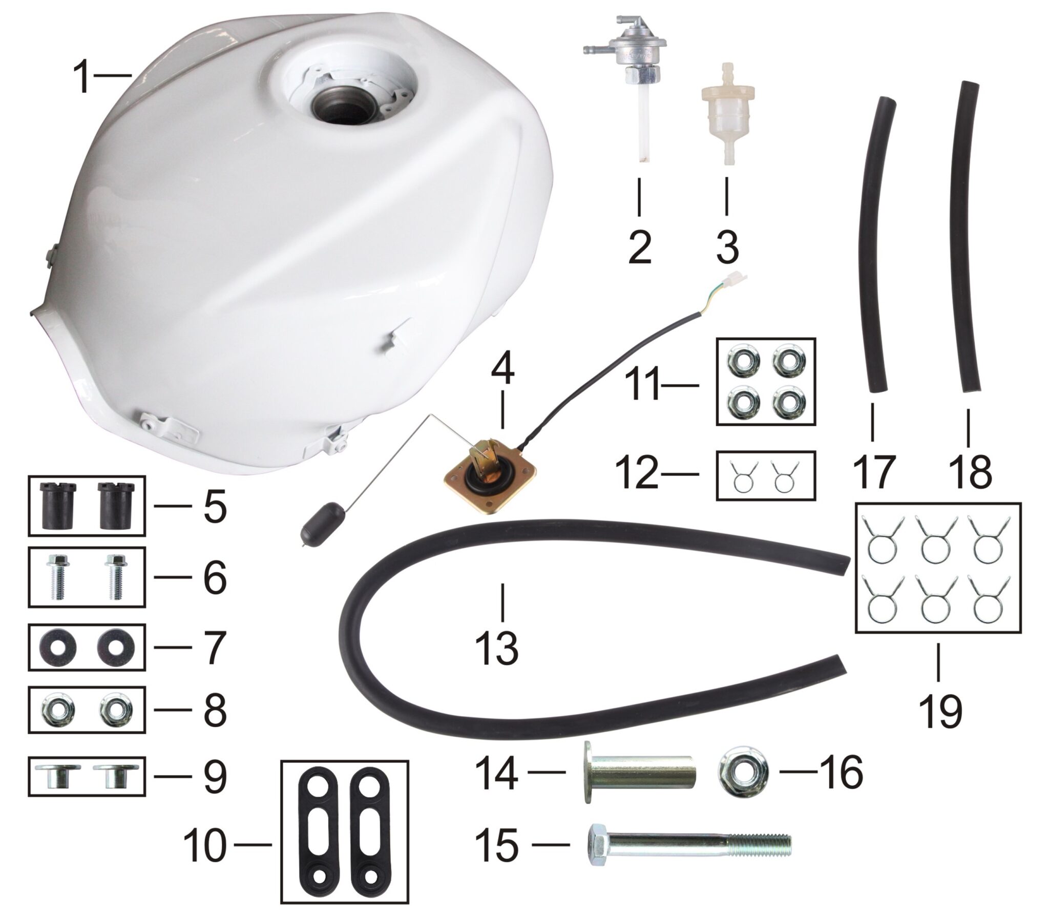 Neco NC-N01 Fuel Tank – HDM Trading